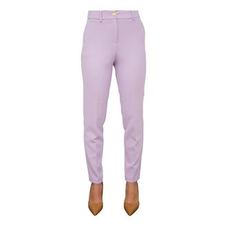 Nenette Slim-fit Hosen - - Trousers - Damen - Lila - L
