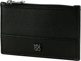 HUGO BOSS Quantic Zip Card Case Black