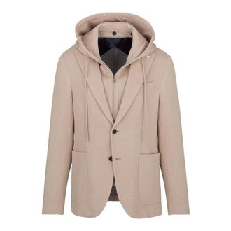 Manuel Ritz Herren, Jacken, Beige, SGr&ouml;&szlig;e