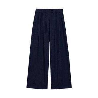 Anine Bing Damen, Hosen, Blau, SGr&ouml;&szlig;e