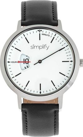 Simplify Simplifier la montre à bracelet en cuir 6500