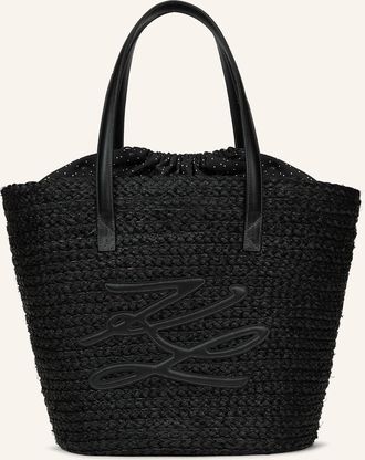 Karl Lagerfeld Strandtasche schwarz