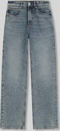 HUGO BOSS Straight Fit Jeans aus reiner Baumwolle Modell GILISSI