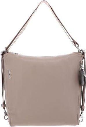Mandarina Duck Mellow Leather, Crossover Femme, Warm Taupe, Taille Unique