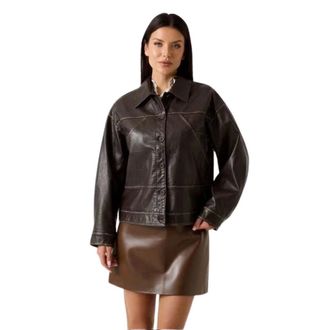Guess Femme, Vestes, Brun, Taille: 40 FR W6Yl12 W2882-A14Z Veste