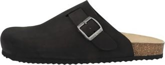 Geox U SANDAL GHITA C, Sandale à glissière homme, Black