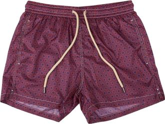 Fefē Homme, Maillots de bain, Rouge, Taille: XL Mosaico Swim Short