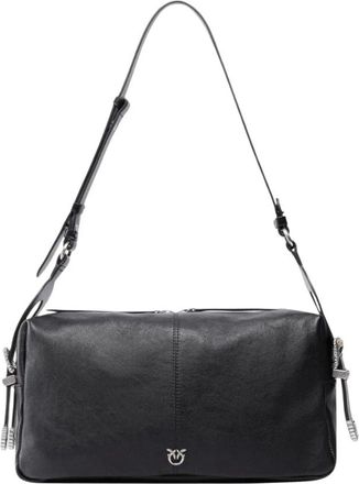 Pinko Pinko, Femme, Sacs, Noir, Taille: ONE Size Keeper Bag