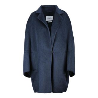 Max Mara Femme, Manteaux, Bleu, Taille: 38 FR Sequoia Coat