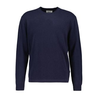 Nn.07 Rundhalsstrickware - - Knitwear - Herren - Blau - M