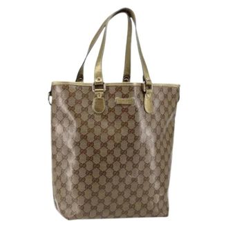 Gucci Pre-owned Canvas Tote Bag - - Pre-owned - Damen - Beige - ONE SIZE