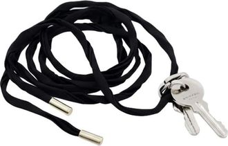 Carven Femme, Accessoires, Gris, Taille: ONE Size The Door Keys Talisman Pendant