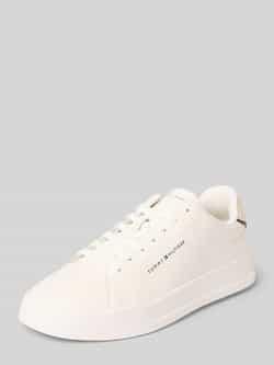 Tommy Hilfiger Low Top Sneaker aus echtem Leder Modell TH COURT