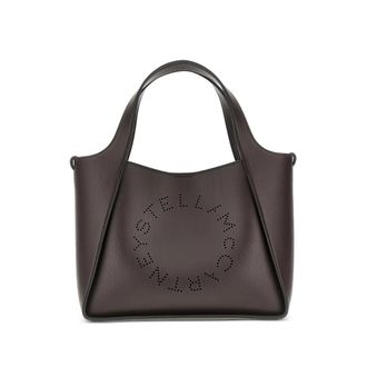 Stella McCartney Logo-Embossed Tote Bag - Brown
