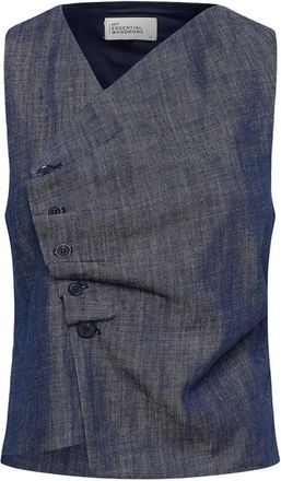 MY ESSENTIAL WARDROBE Femme, Vestes, Bleu, Taille: 40 FR MWDazzie Top