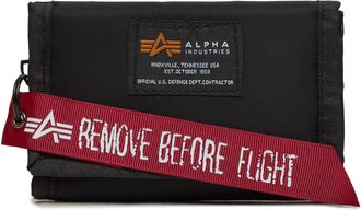 Alpha Industries Geldb&ouml;rse Alpha Industries Crew Wallet II 146940 03 Schwarz