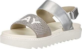 Replay Alicante JR Diamonds Sandale, 050 Silver, 31 EU