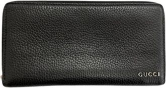 Gucci Portefeuille long Pre-owned (bi-pli) - Homme - Pre-owned - Noir - Taille: ONE Size