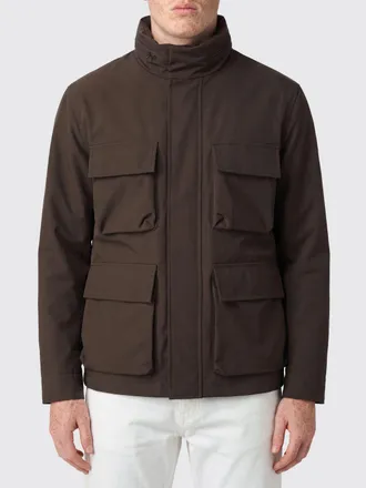 Duno Utility-Parka aus Polyester mit hohem Kragen und aufgesetzten Taschen