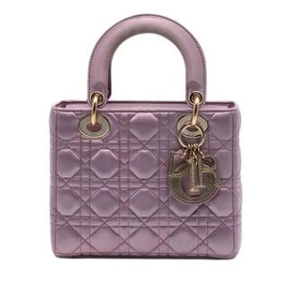Dior Pre-owned Lady Dior Handtasche - - Pre-owned - Damen - Lila - ONE SIZE