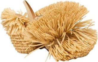 Moschino Femme, Chaussures, Beige, Taille: 39 EU Sandales en raphia