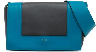 Celine Hobo Bags - Leather Frame Shoulder Bag - Gr. unisize - in Schwarz - f&uuml;r Damen