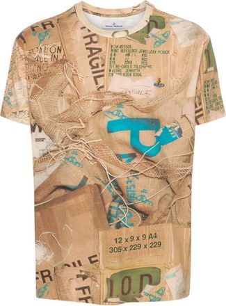 Vivienne Westwood Homme, Tops, Multicolore, Taille: M T-shirt classique