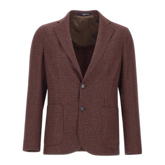 Barba Easy J Mono Blazer - Homme - Costumes - Rouge - Taille: 2XL
