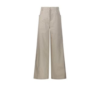 Max Mara Damen, Hosen, Beige, MGr&ouml;&szlig;e