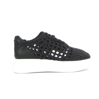 Noa Harmon Schwarze Gewebte Sneakers - - Shoes - Damen - Schwarzk - 37 EU