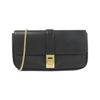 Ferragamo Pre-owned Calf Schultertasche - - Pre-owned - Damen - Schwarzk - ONE SIZE