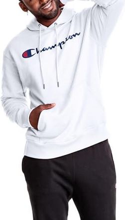 Champion Mens Graphic Powerblend Fleece Pullover Hood