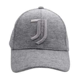 Juventus Baseballm&uuml;tze mit Stickerei, 65% PL, 25% PC, 10%, grau, One Size