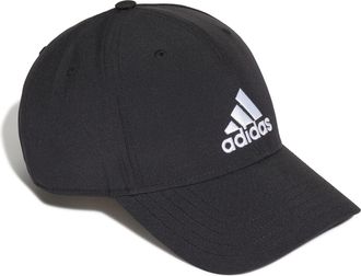 adidas Herren Lightweight Embroidered Cap, Black/White, OSFM