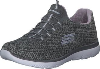 Skechers Femme Summits-Striding Baskets, Gris, 40 EU