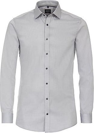 Venti Chemises daffaires Uni Body Fit, gris clair, 42