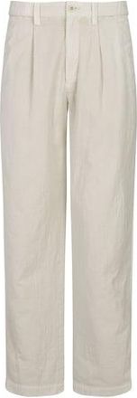 Issey Miyake Pantalon droit &eacute;lastiqu&eacute; en coton
