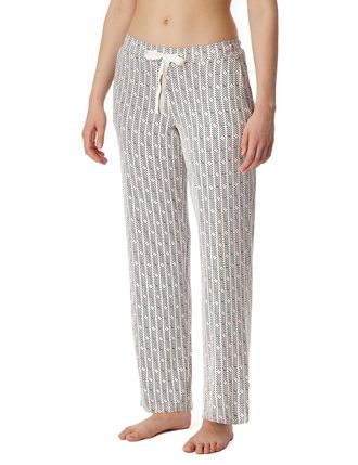 Schiesser Damen Schlafhose lang Modal - Mix + RelaxPyjamaunterteil, Multicolor 3_181194, 38