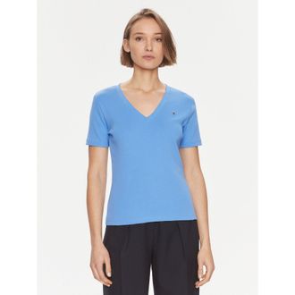 Tommy Hilfiger T-Shirt New Cody WW0WW40584 Blau Slim Fit