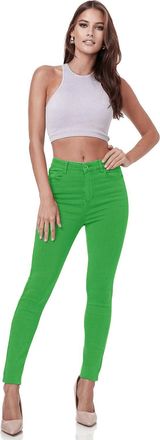 Glamexx24 Damen High Waist Skinny Jeans: Female Stretch Hose Slim Fit Jeans für Frühling, Sommer, Herbst, Winter, Jede Jahreszeit