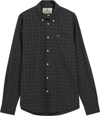 Barbour Lomond Langarmhemd - - Shirts - Herren - Gr&uuml;n - L