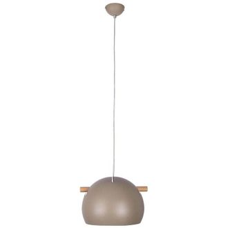 Nowa Nowa - H&auml;ngeleuchte Pendellampe Wohnzimmerleuchte Esstischlampe gr&uuml;n Holzoptik h 150 cm