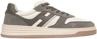 Hogan Low-Top Sneaker - H630 Sneakers - Gr. 7_5 - in Beige - für Damen