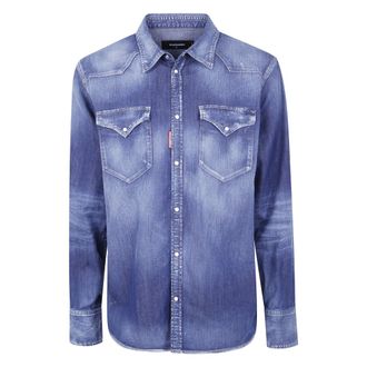 Dsquared2 Herren, Shirts, Blau, 3XLGr&ouml;&szlig;e