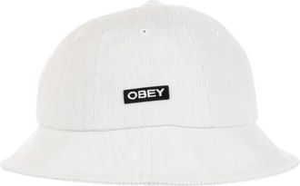 Obey Franklin Bucket Hat - - Accessories - Herren - Wei&szlig; - ONE SIZE