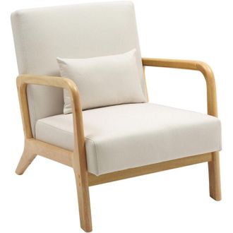 Clp Fauteuil Hibbing Tissu Crème