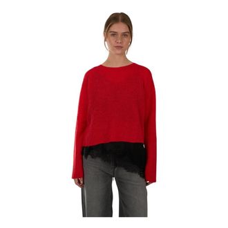 Drykorn Damen, Strickwaren, Rot, SGr&ouml;&szlig;e