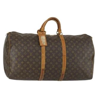 Louis Vuitton Sac Week-end en Toile Pre-owned - Femme - Pre-owned - Brun - Taille: ONE Size
