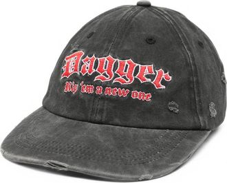 Dagger Distressed Embroidered Baseball Cap