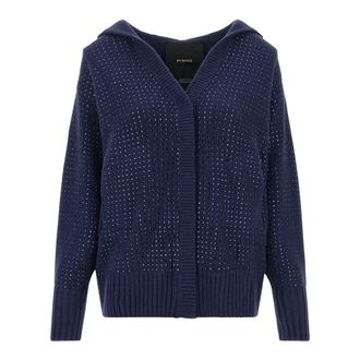 Pinko Pinko, Damen, Strickwaren, Blau, XSGr&ouml;&szlig;e